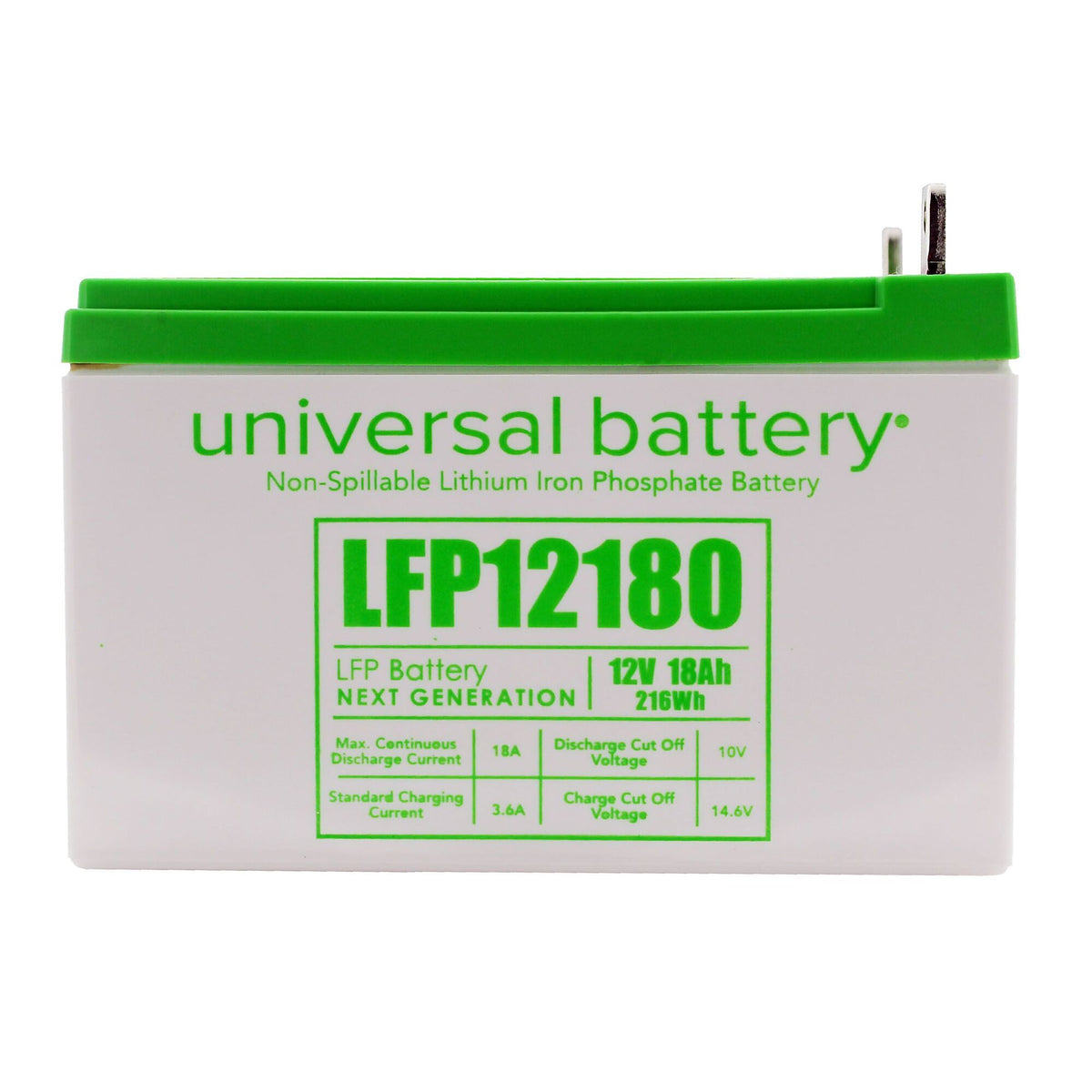 UPG Universal Lithium Battery 12V 18AH – Wind Rose North Ltd. Outfitters