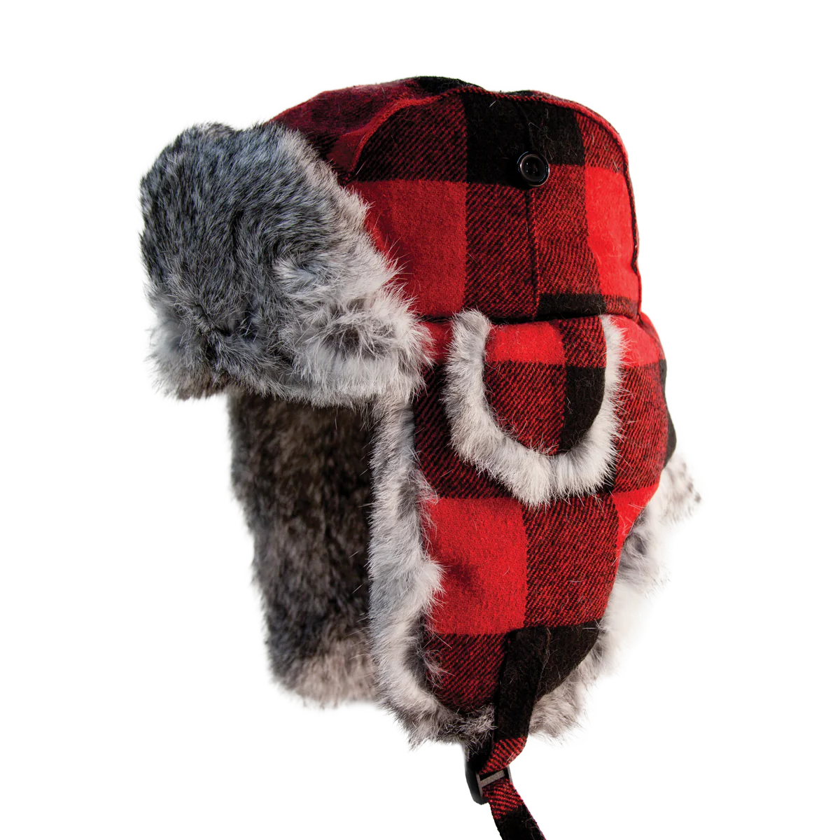 Eskimo Alaskan Plaid Fur Hat – Wind Rose North Ltd. Outfitters
