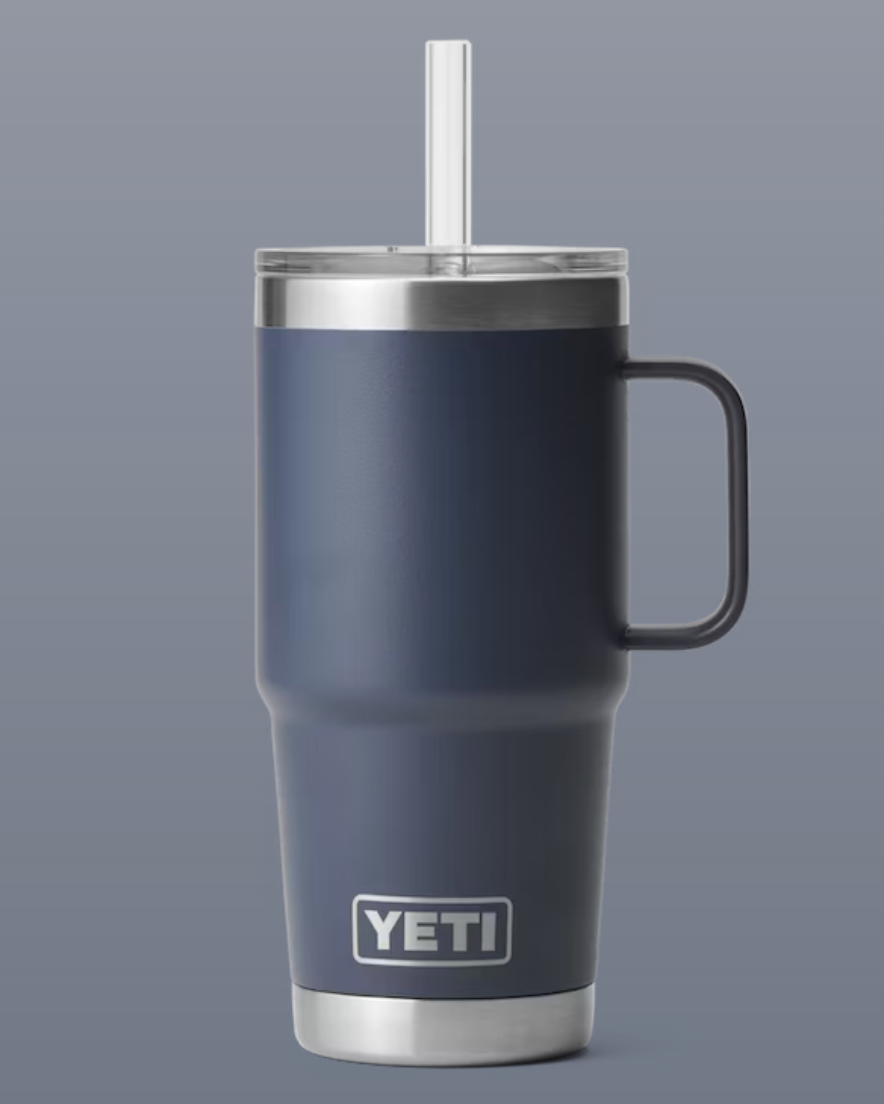 Yeti Rambler 25oz Mug with Straw Lid – Wind Rose North Ltd. Outfitters