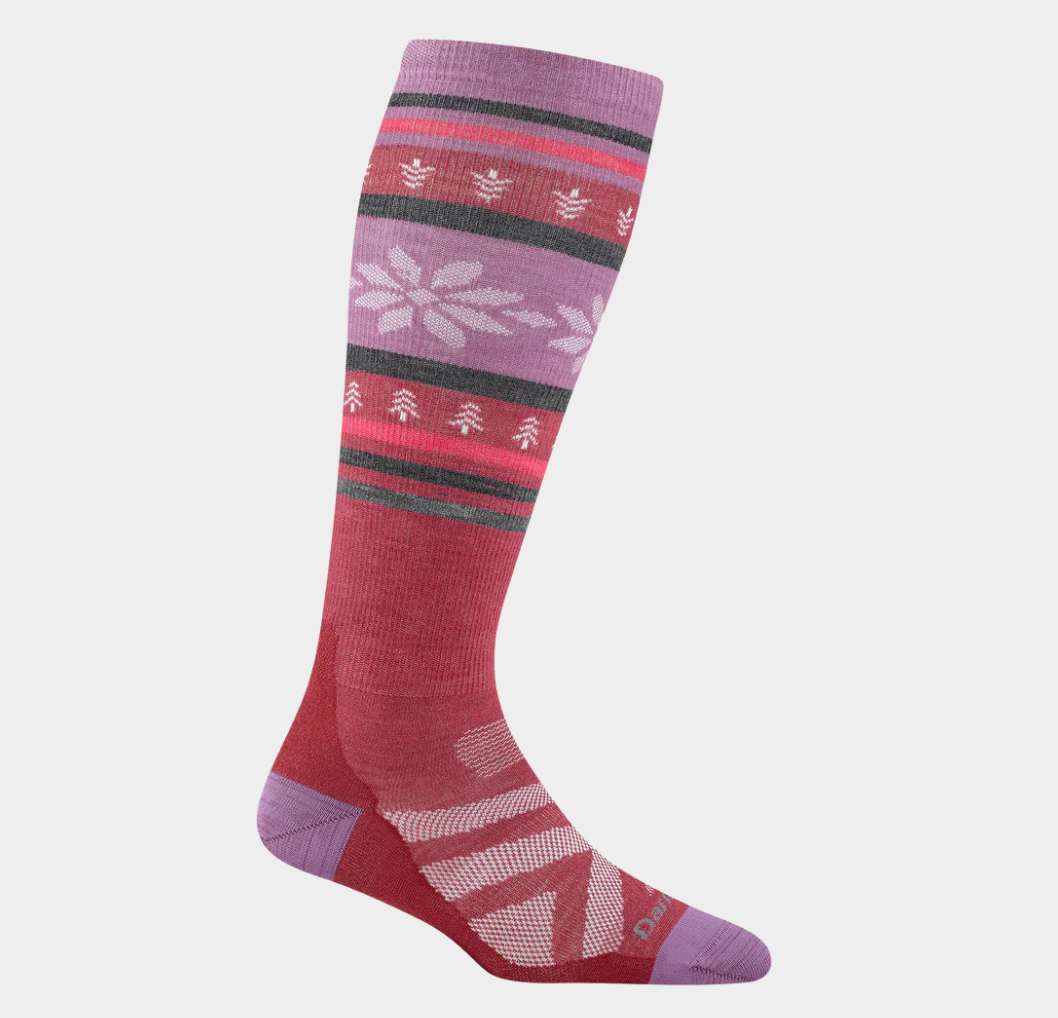 Women's Alpine Over-the-Calf Lightweight Ski & Snowboard Socks (8021 ...