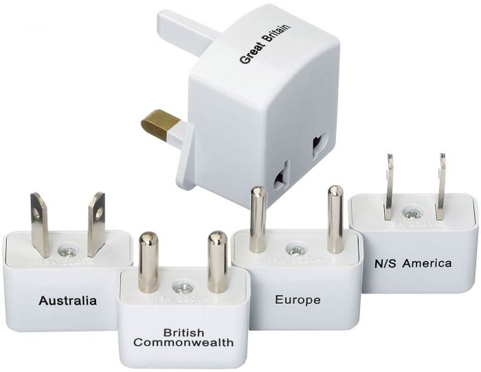 GoTravel Worldwide Adaptor Kit – Wind Rose North Ltd. Outfitters